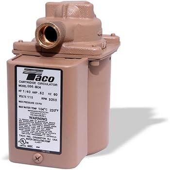 Taco 005-020RP Cartridge Assembly for Bronze, 5.75" x 2.5" x 2.5 ...