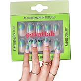 Amazon.com: PaintLab Press-On Nails Manicure Kit, Tortie - Almond, 30 ...