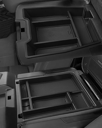 Silverado Sierra Center Console Organizer - Compatible with 2019-2026 ...
