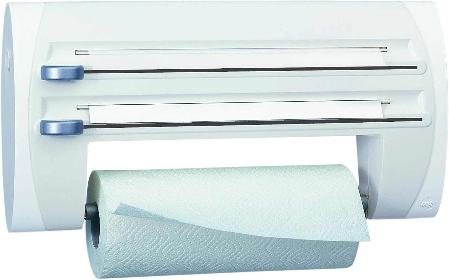 Emsa 500803 Superline 3 - roll kitchen dispenser, 40 cm, white: Amazon ...