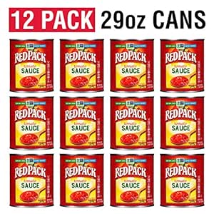 Amazon.com : Redpack Tomato Sauce, 29oz Can (Pack of 12) : Grocery ...