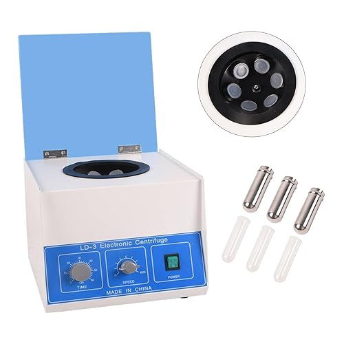 DEFIPRO Electric Centrifuge Machine 50ml x 6 Tubes, 0-4000RPM Speed ...