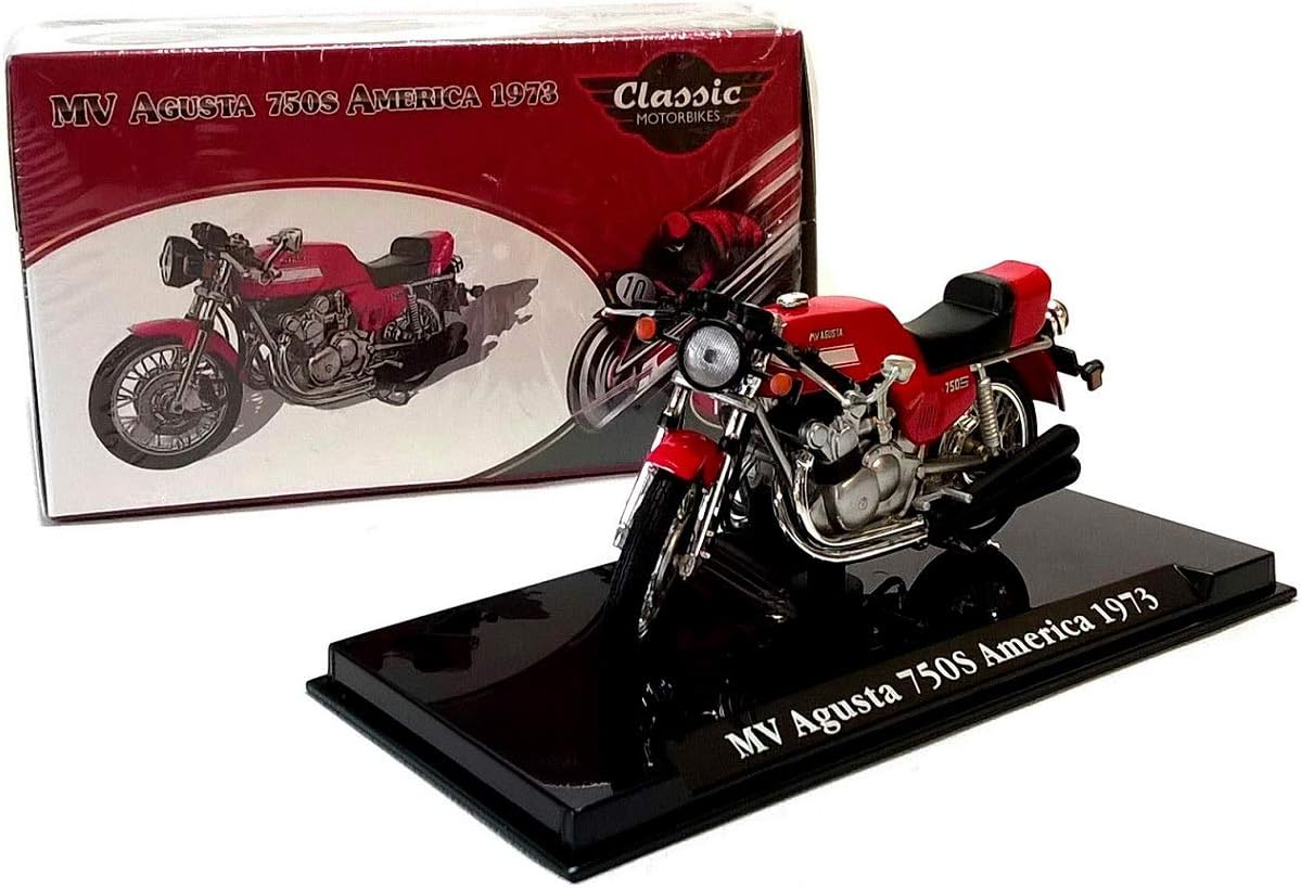 atlas editions MV agusta 750S america 1973 Motorcycle bike 1:24 scale ...