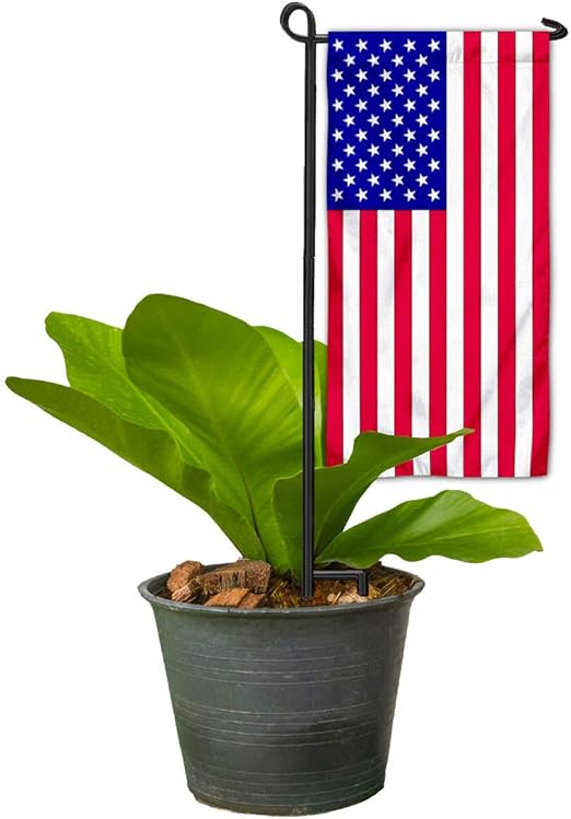 Amazon.com: Sports Flags Pennants Company American USA Flag Mini Garden ...