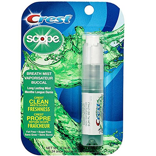 SCOPE Outlast Breath Mist, Long Lasting Mint 0.24 oz (Pack of 4) in ...