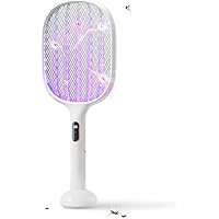 Amazon.com : Qualitell Electric Fly Swatter Racket Rechargeable, 3 in 1 ...