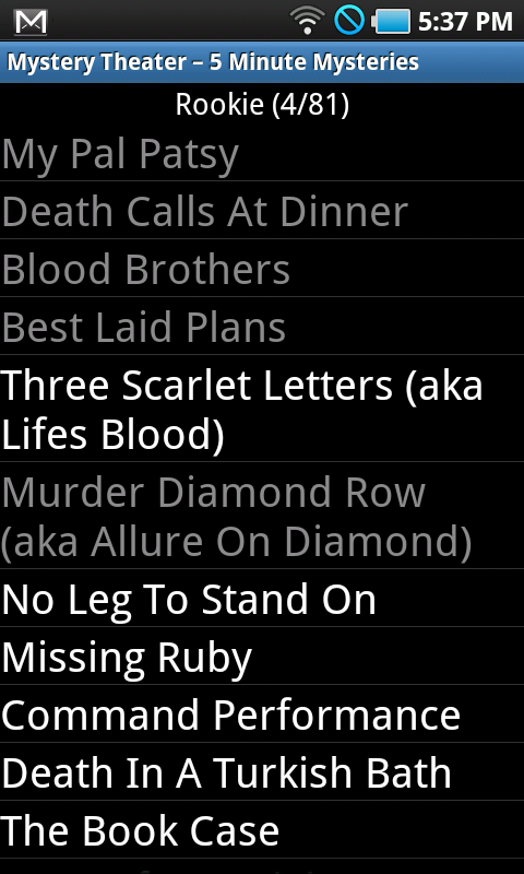 Mystery Theater - Five Minute Mysteries:Amazon.com:Appstore for Android