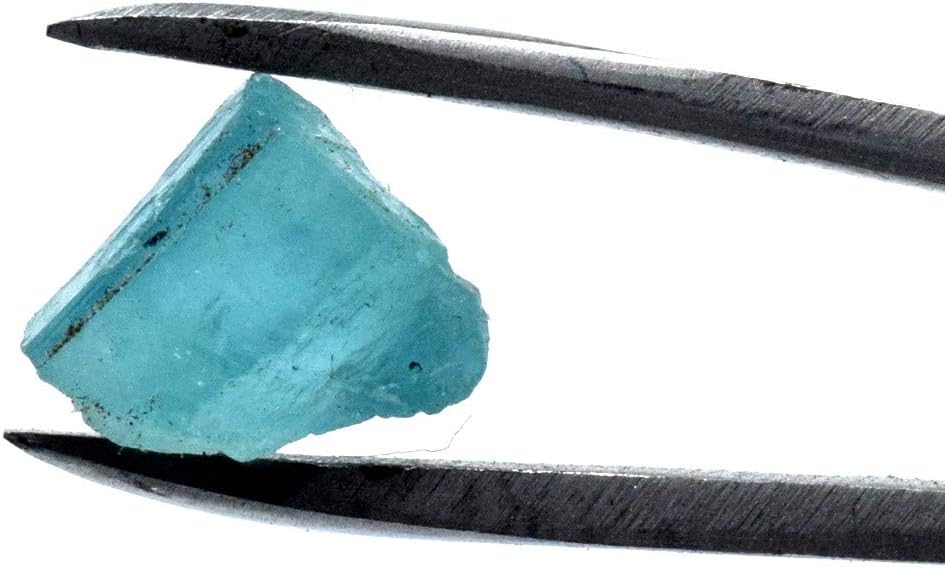 Amazon.com: 1.5 Carat Blue Emerald Maxixe Aquamarine Rough Natural ...