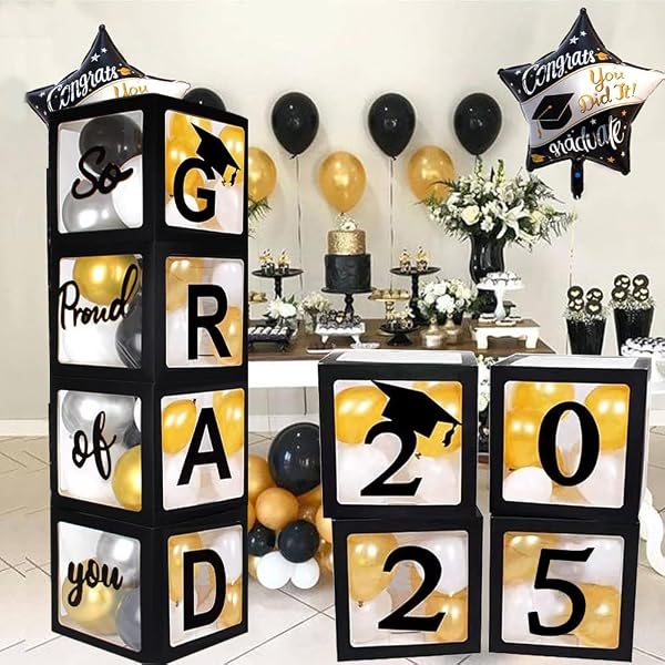 Graduation Guest Vlipoeasn Book Alternative – Black & Gold Class Of ...