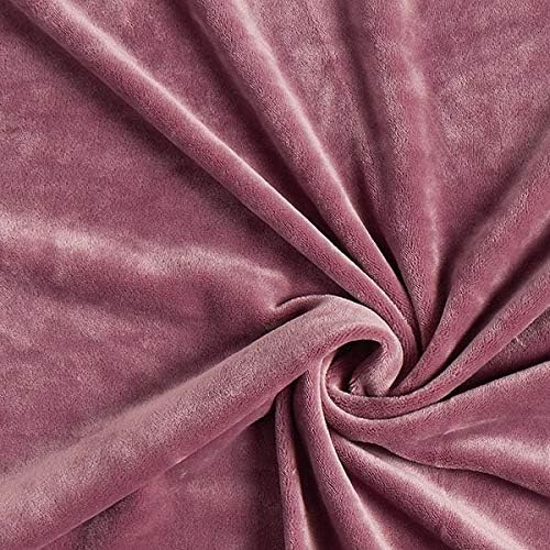 Amazon.de: Fabulous Fabrics Samt altrosa, Uni, 150 cm breit – Samt zum ...