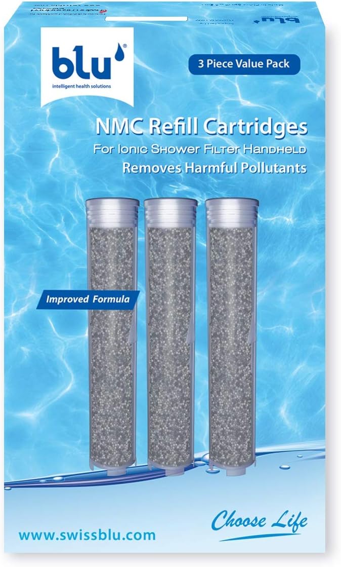 blu Ionic Power Filter - Juego de 3 cartuchos de repuesto - Filtro de nanopartículas moleculares ...