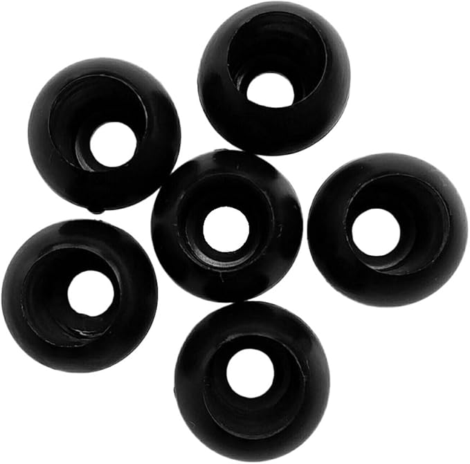 Amazon.com: Homyl Pack 6 Plastic Round Ball Lock End Fastener Stoppers ...