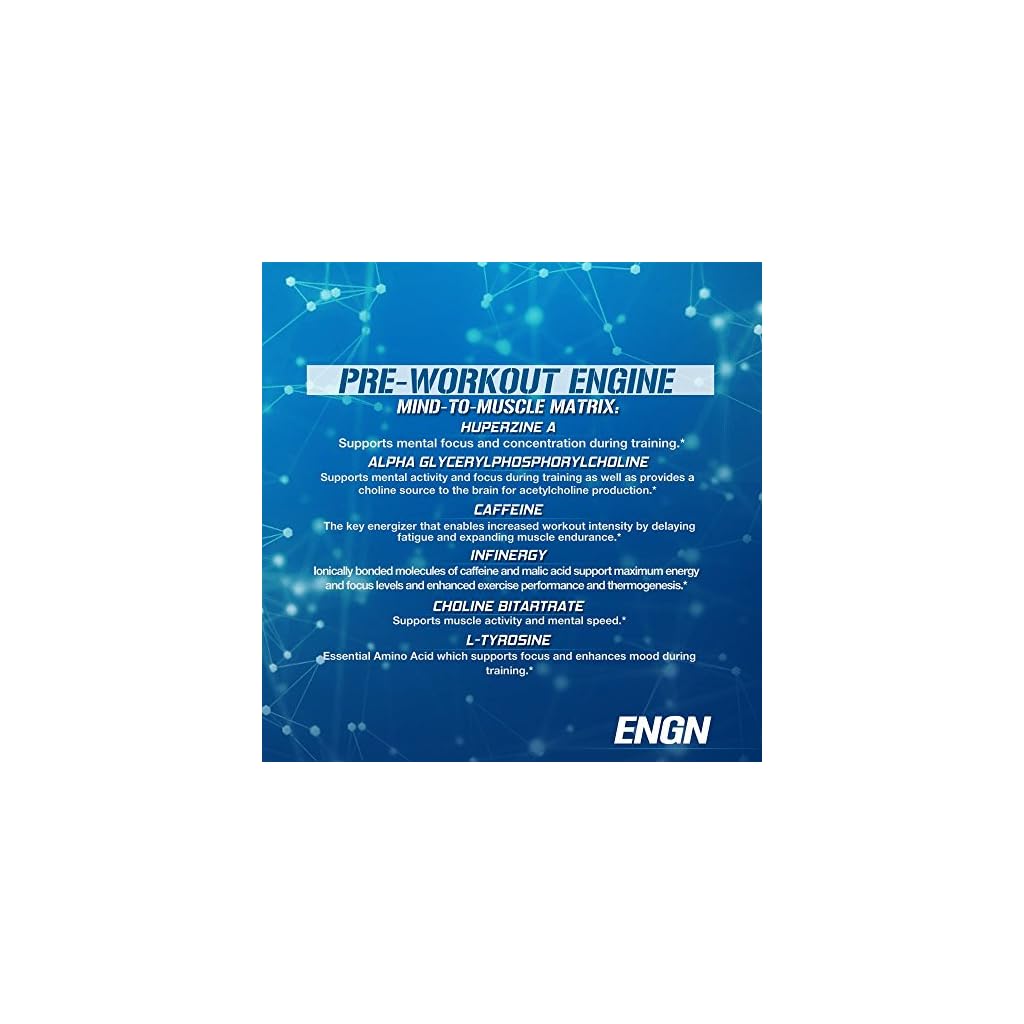 Evlution Nutrition ENGN Pre-Workout, Pikatropin-Free, 30 Servings ...