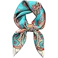 MEISEE 100% Pure Mulberry Silk Scarf 26"x26"(in) Square Scarf Head ...