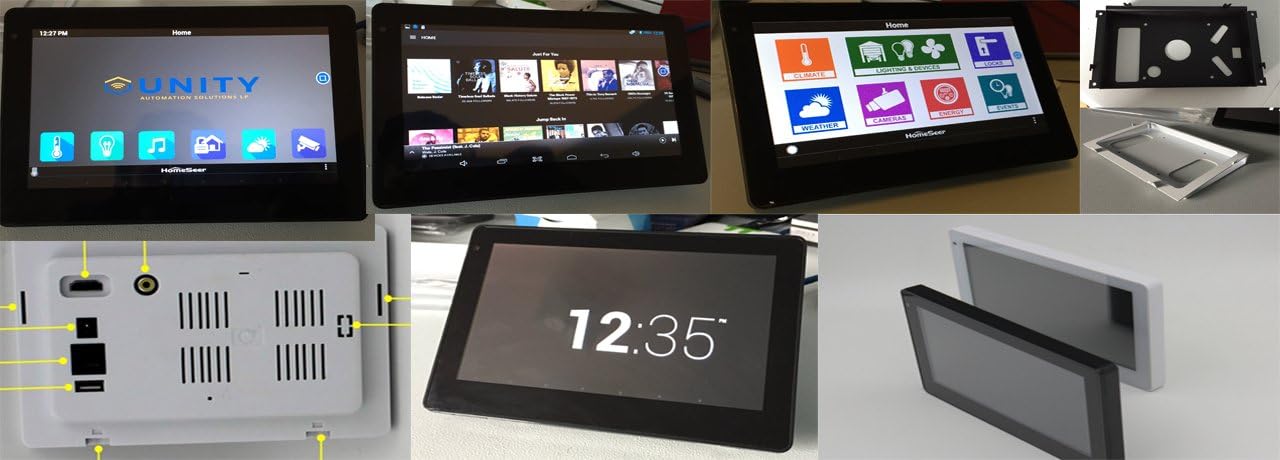 Smart Home Automation - 7" Touch Screen Tablet (Android) - Wall ...