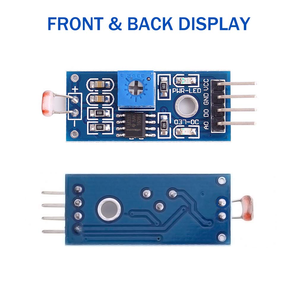 Daylight Sensor/Photosensor for Arduino 4 Connections Photodetector ...