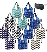 Amazon.com: BeeGreen Reusable-Grocery-Bags-Foldable-Machine-Washable-Reusable-Shopping-Bags-Bulk ...