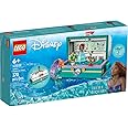 Amazon.com: Lego 43229 Ariel Little Mermaid Treasure Chest : Home & Kitchen