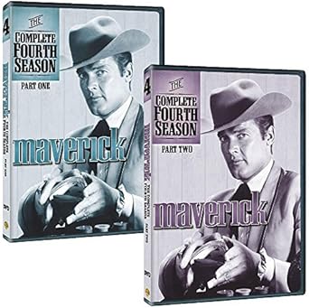 MAVERICK TV series 4 complete season four . region 2: Amazon.co.uk: DVD ...