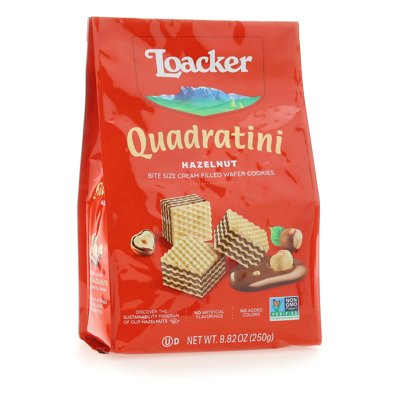 Mua Quadratini Hazelnut Wafer Cookies - 30% Less Sugar - Premium Crispy ...
