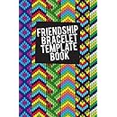 Amazon.com: Friendship Bracelet Template Book: Blank patterns for 8 ...