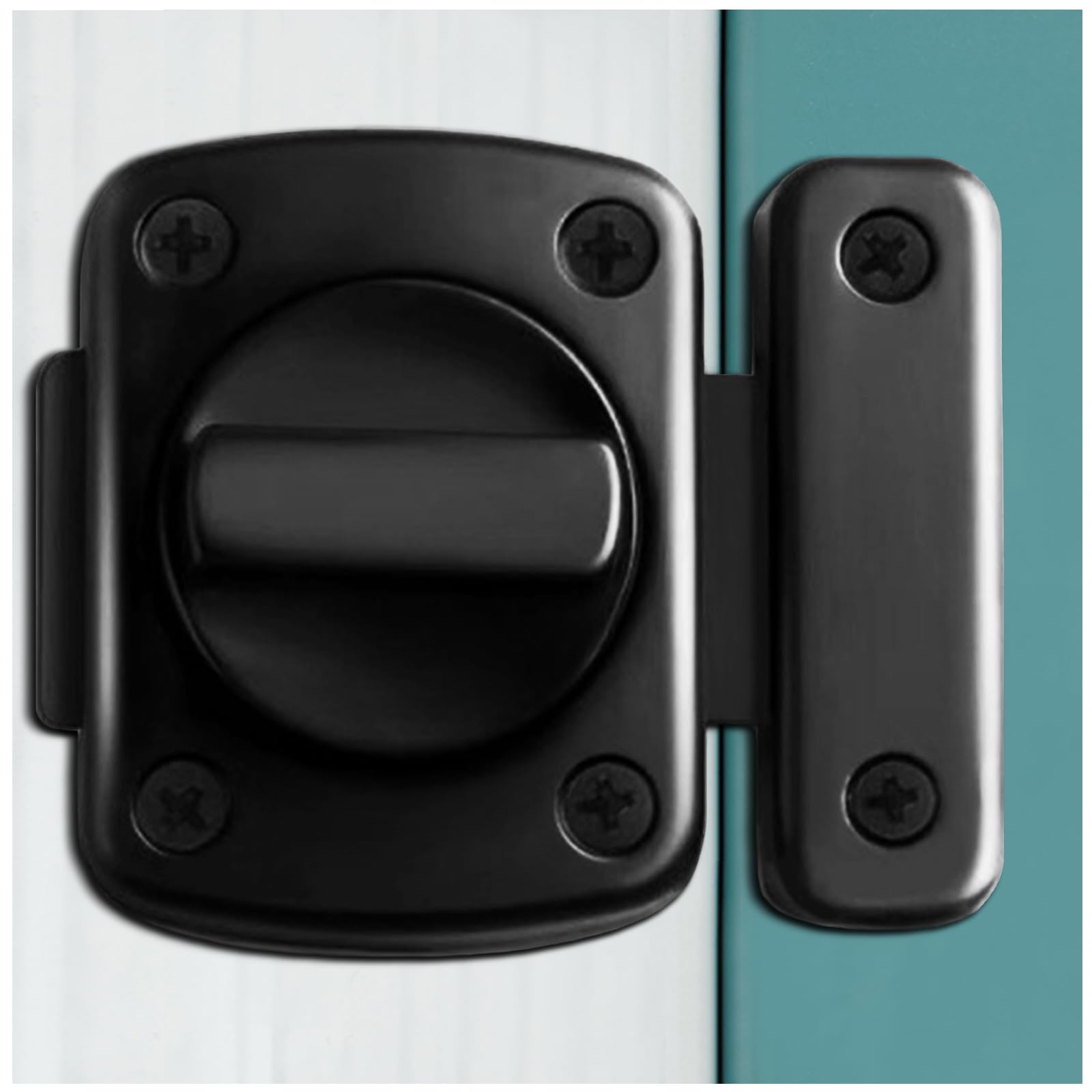 ANTEISI Inner Door Reinforcement Lock,180 Degree Door Lock Latch,Single ...