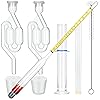 Hydrometer Alcohol Meter Test Kit 0-200 Proof Digital Hydrometer ...