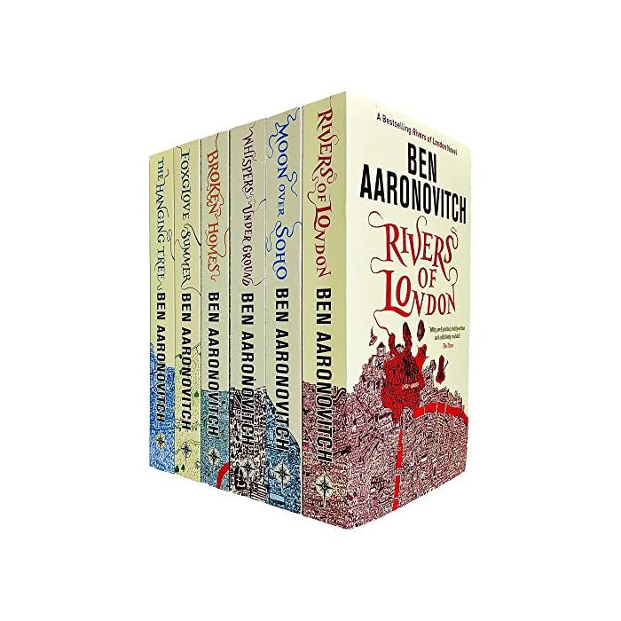 Buy Rivers of London 6 Books Collection Set by Ben Aaronovitch (Rivers ...