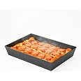Amazon.com: Blue Steel Detroit Pizza Pan 14x10 (Non-Stick&BPA Free ...