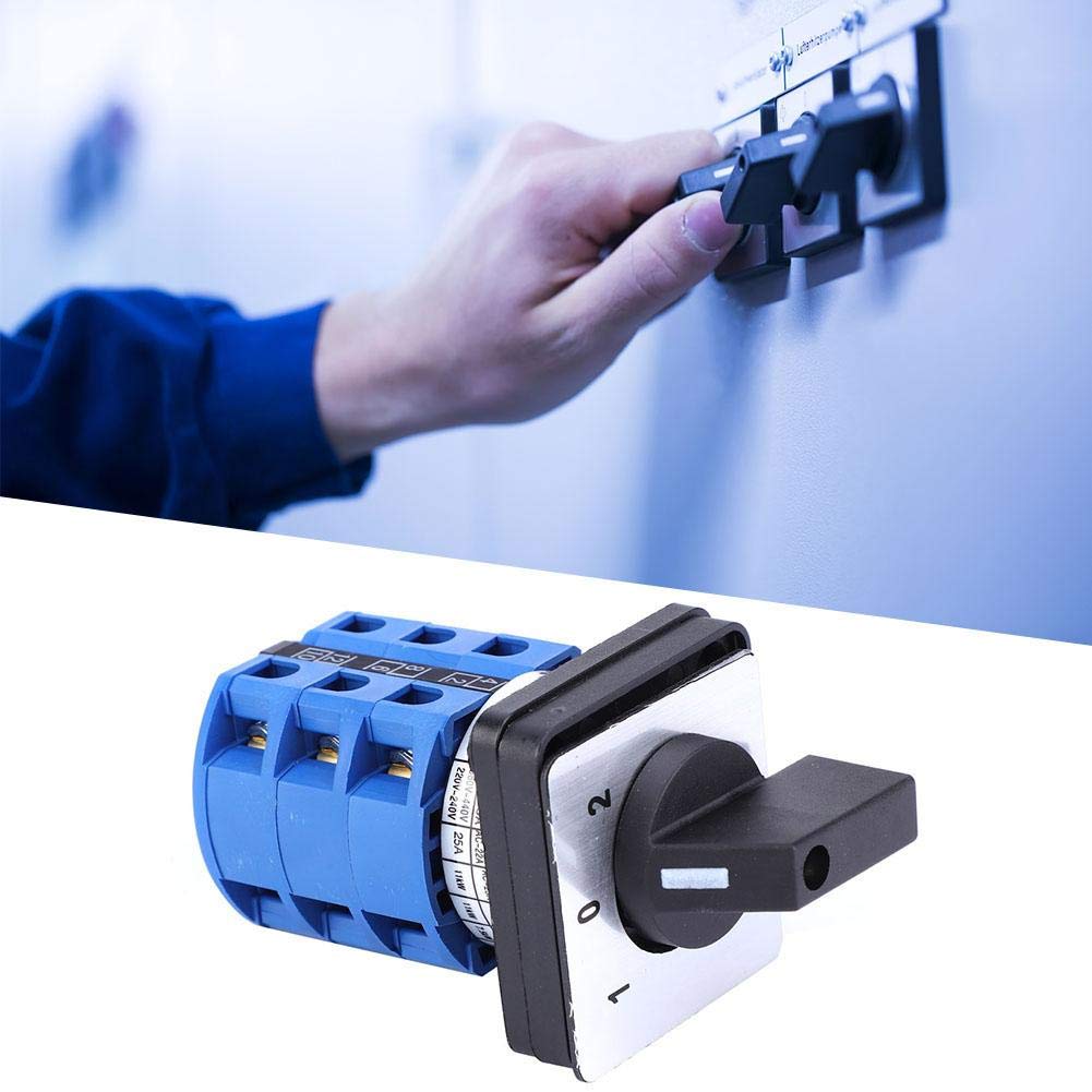 25A Universal Changeover Switch, Positioning type Changeover Selector ...