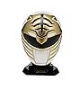 Power Rangers Legacy Mighty Morphin White Ranger Helmet Display Set in ...