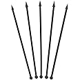 Amazon.com | Royal Black Plastic Arrow Picks, Package of 1000: Cocktail ...