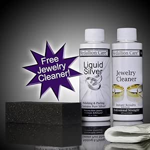 Amazon.com: Electroless Liquid Silver Plating Solution with ...