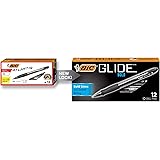 Amazon.com : BIC Velocity Bold Ball Pen, 1.6mm, Blue, 15ct (VLGBP151 ...