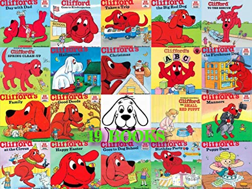 Clifford the Big Red Dog 19 Book Set: Clifford's Good Deed, Visits ...