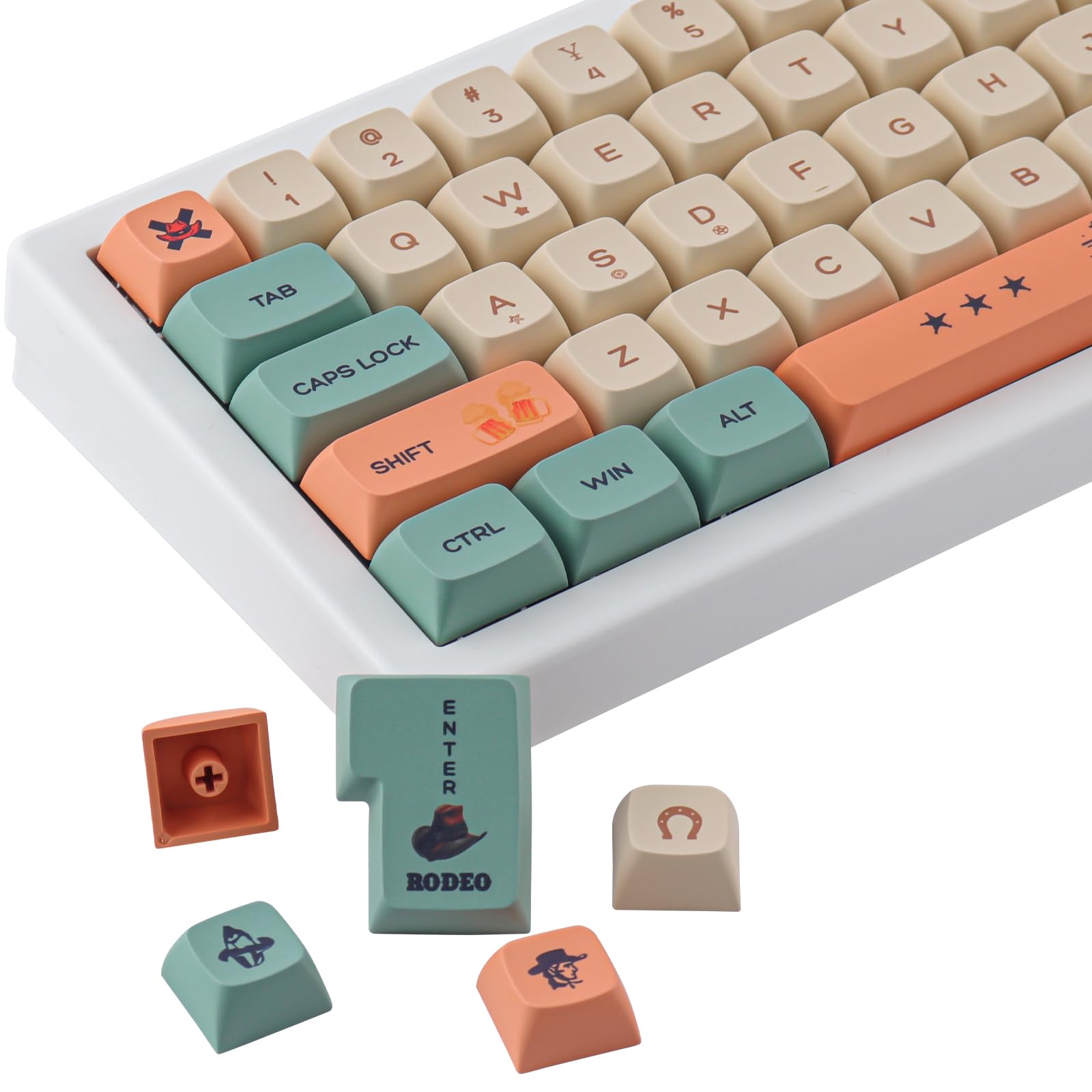 Mua JOMKIZ 136 Keys PBT Keycaps,XDA Profile Keycaps Dye Sublimation ...