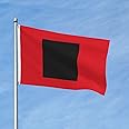 Amazon.com : Hurricane Warning Storm Signal Safety Double-Sided Flag ...