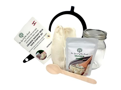 Original Milk Kefir Lebanese Starter COMPLETE SET w/ Grains - Active ...