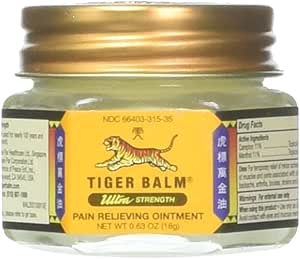 Amazon.com: Tiger Balm Ultra Strength Pain Relieving Ointment Non ...