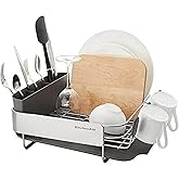 Amazon.com: KitchenAid Compact Space Saving Rust Resistant Dish Rack ...
