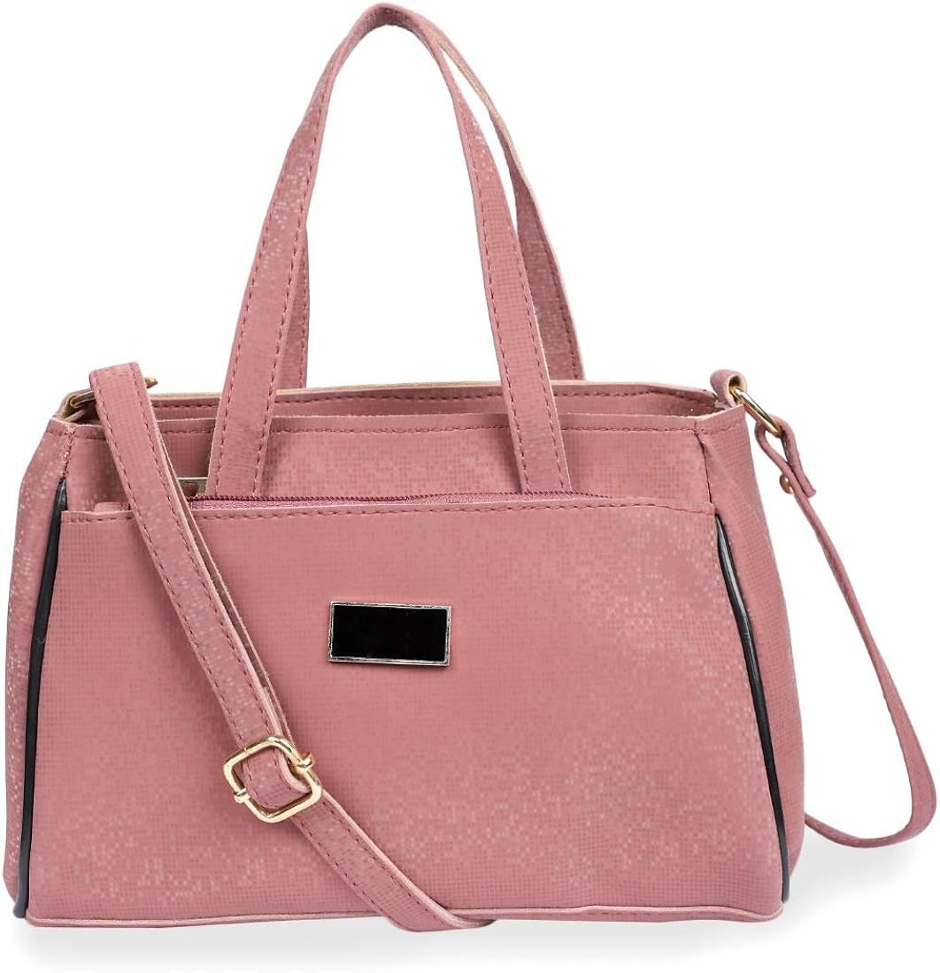 Buy Gorgeous Generic Women's Faux Synthetic Leather Satchel Bag (Onion ...