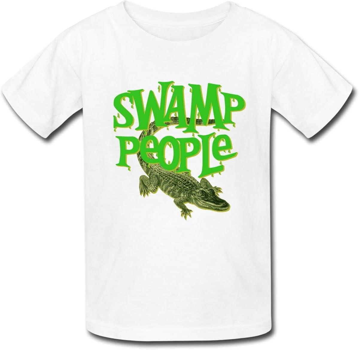 Amazon.com: Spreadshirt Swamp People Alligator Kids' T-Shirt: Clothing