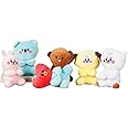 Amazon.com: PLUSHIFY BTS Bt21 Pack of 6 Stuffed Toys - Adorable ...