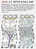 Streetwise Washington DC Metro Map - Laminated Metro Map of Washington ...