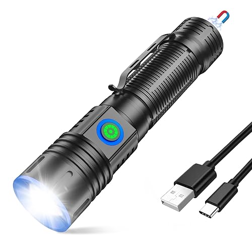 WSSBOND Small Flashlights High Lumens - LED Rechargeable Flashlight ...