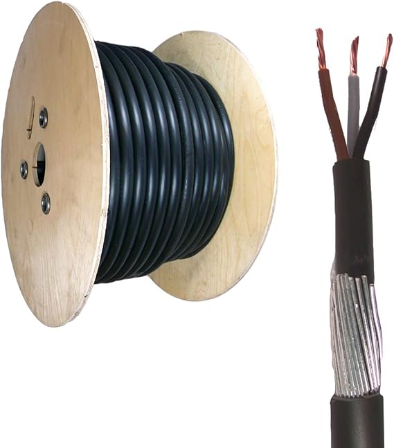 2.5MM 3 CORE SWA ARMOURED CABLE 50 METERS 6943X: Amazon.co.uk: DIY & Tools