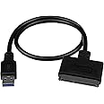 Amazon.com: StarTech.com USB 3.1 to 2.5" SATA Hard Drive Adapter - USB ...