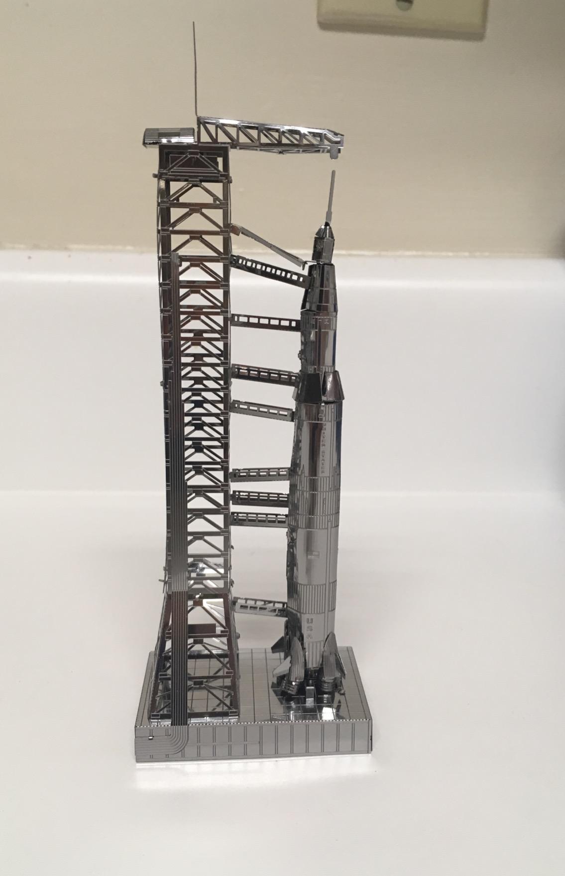 $2/mo - Finance Fascinations Metal Earth Apollo Saturn V with Gantry 3D ...