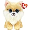 Amazon.com: Ty Beanie Boo Honeycomb The Tan Dog - 6 inch, White : Toys ...