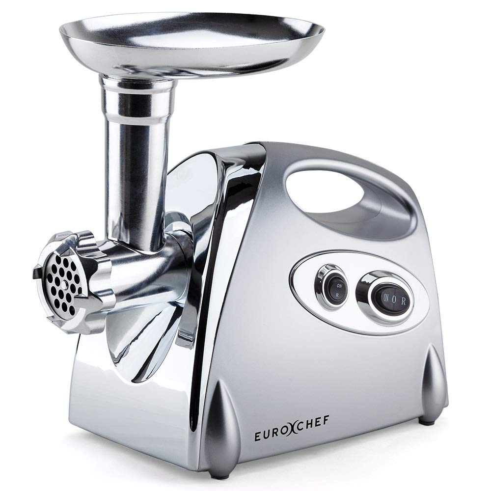 EuroChef MG500 2500W Meat Grinder and Sausage Maker, Silver: Amazon.com ...